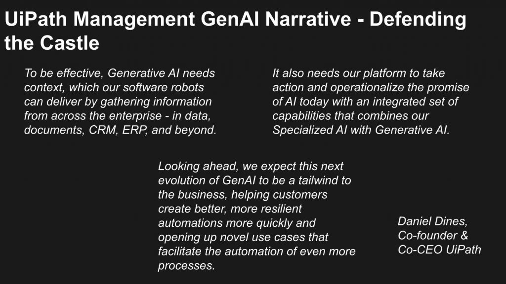 Copilot or competitor: How generative AI bolsters and buffets UiPath’s NorthStar aspirations ...