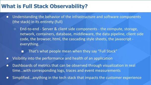 Cutting through the noise of full-stack observability - SiliconANGLE