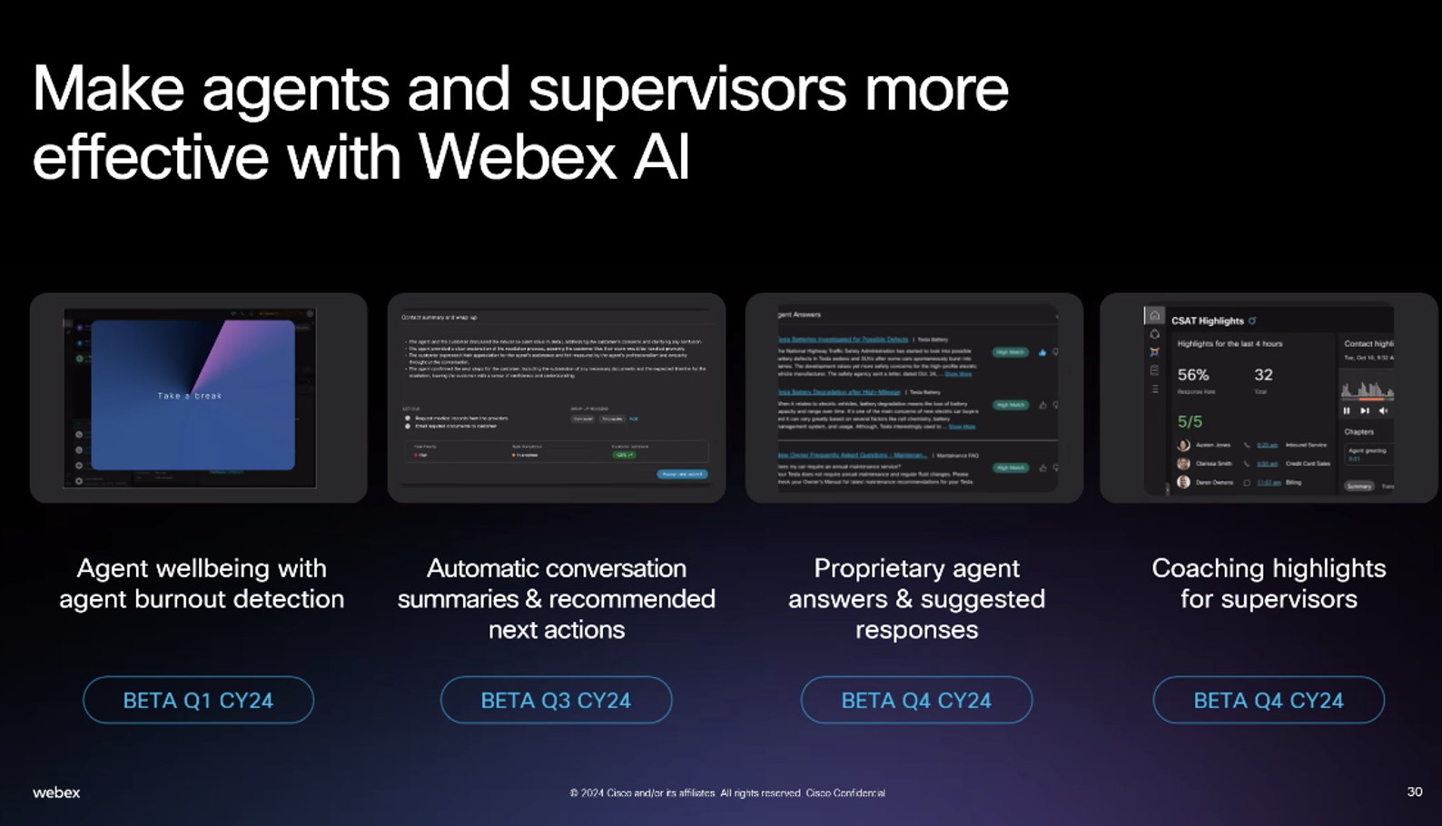 Webex Contact Center powered by AI is designed for business optimization – the challenge is ...
